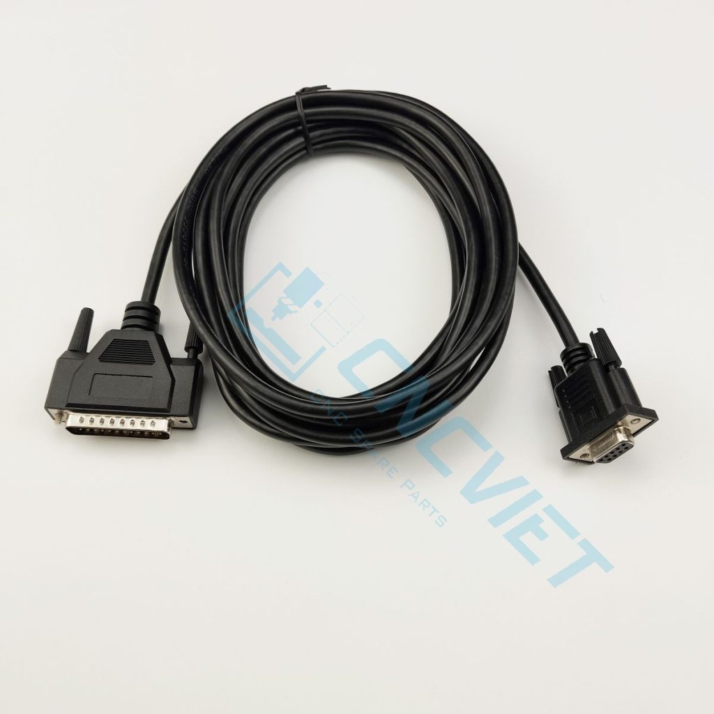 Cáp DNC RS232 DB9F TO DB25M - CNC Fanuc Mitsubishi - CNCVIET
